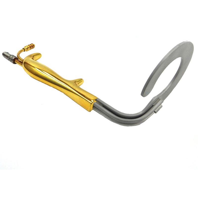 C Circular Breast Retractor with Fiber Optic - Admire Surgical